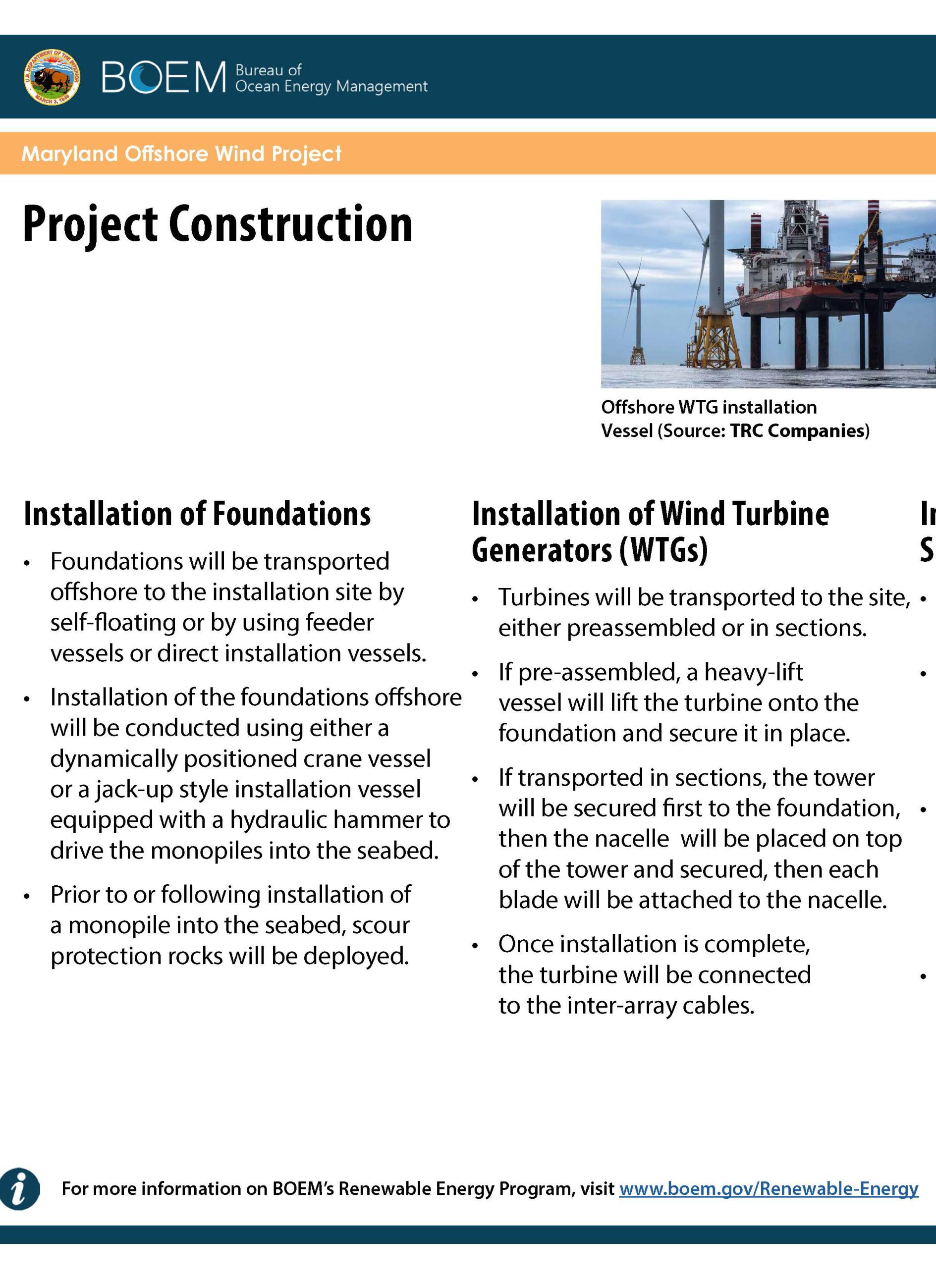 Maryland Offshore Wind Draft EIS Virtual Meeting Room | Bureau of Ocean ...