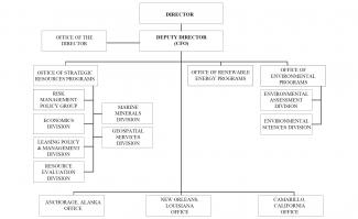 BOEM Organizational Chart | Bureau of Ocean Energy Management