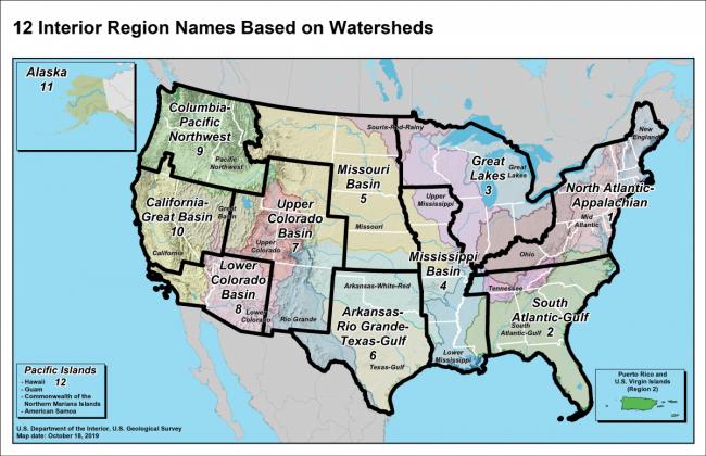 Unified Interior Regions | Bureau of Ocean Energy Management
