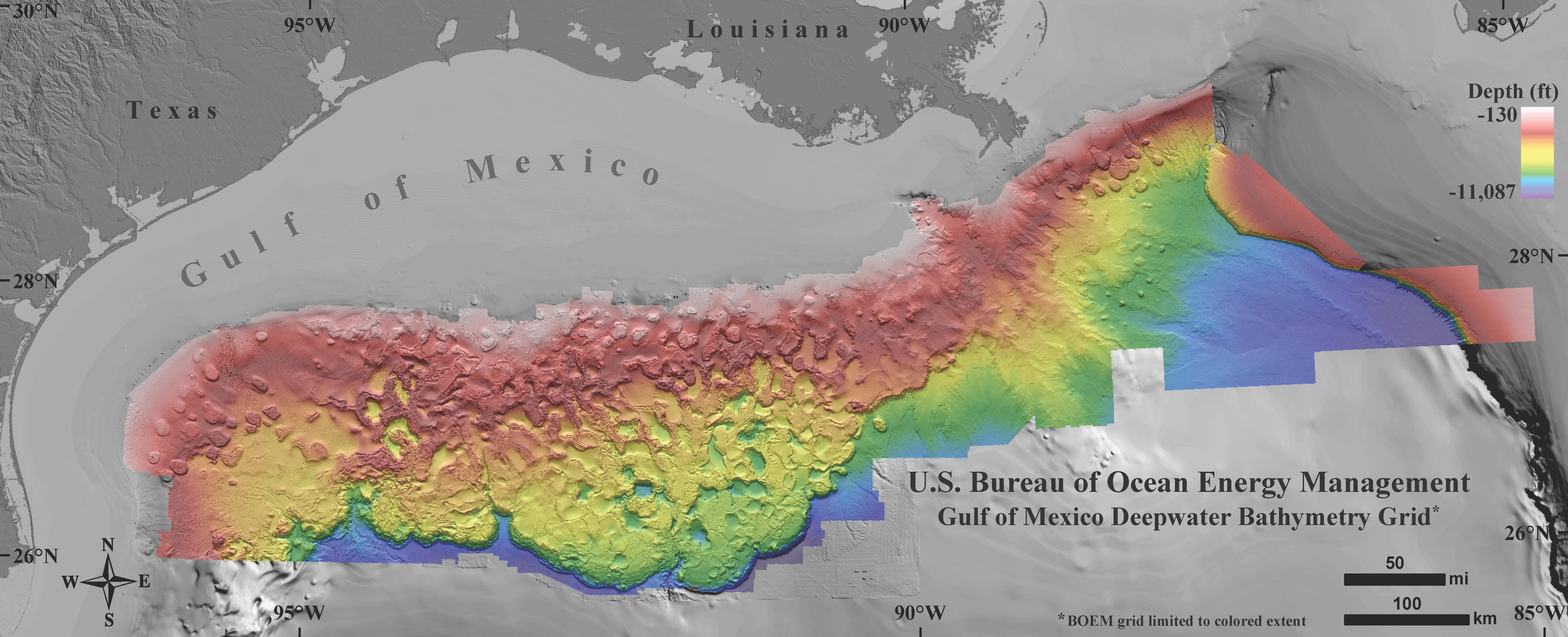 Northern GoM Deepwater Bathymetry Grid from 3D Seismic | Bureau of ... Northern GoM Deepwater Bathymetry Grid from 3D Seismic | Bureau of ...